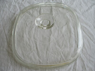 Pyrex Dome Glass LID ONLY A-12-C Replacement for Corning Ware Square ...