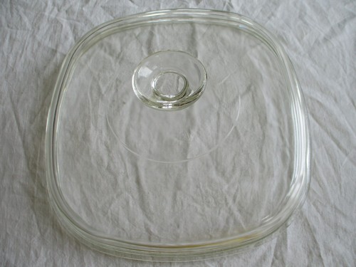Pyrex Dome Glass LID ONLY A-12-C Replacement for Corning Ware Square ...