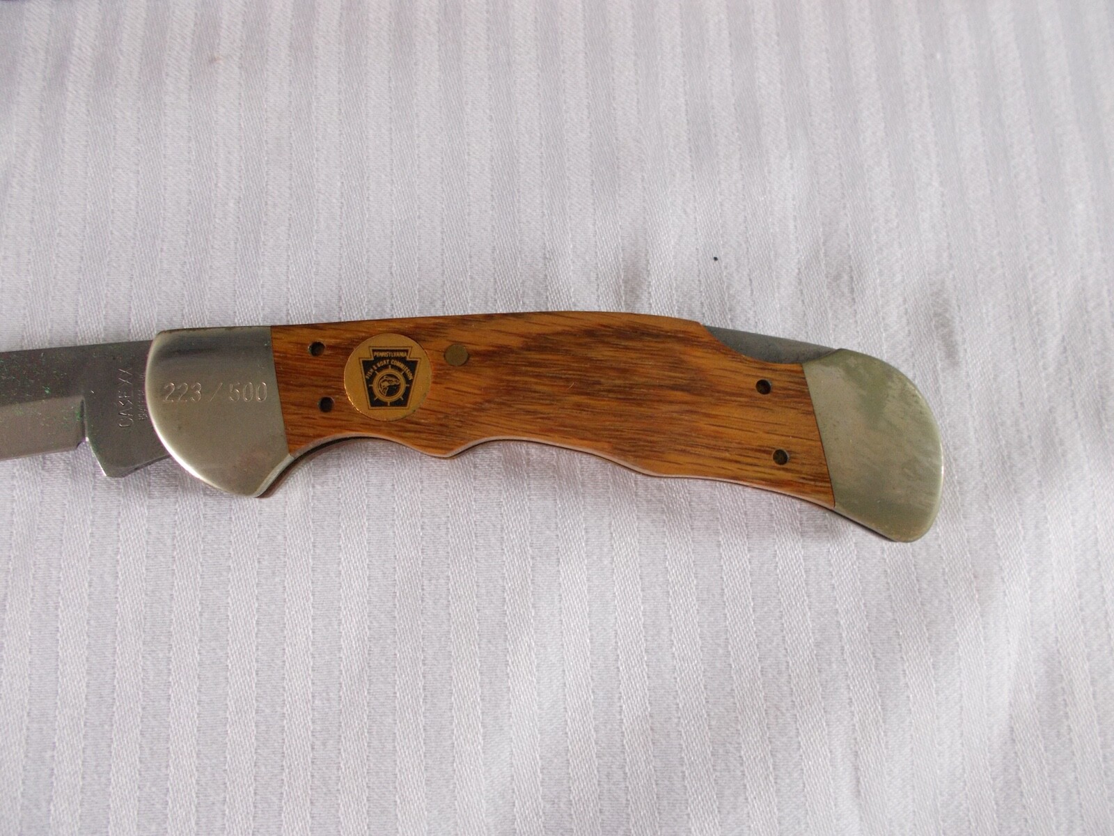 Case XX USA Knife Resource First PA Fish & Boat Commission 1104L FG SS ...