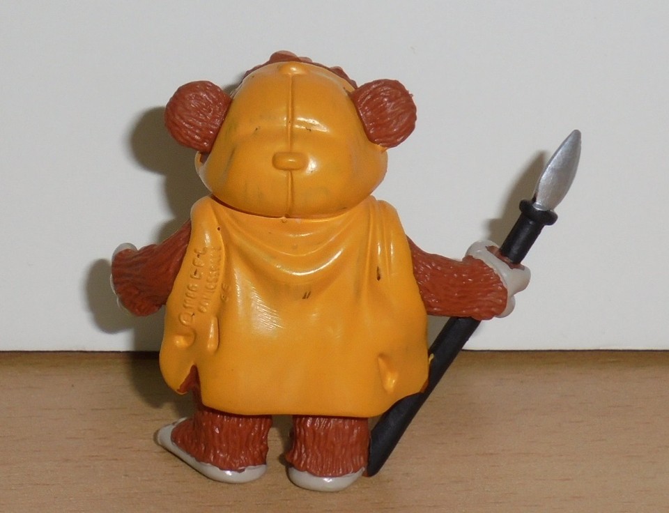 VARIANT Star Wars EWOKS & DROIDS WICKET PVC cartoon figure Comics Spain ...