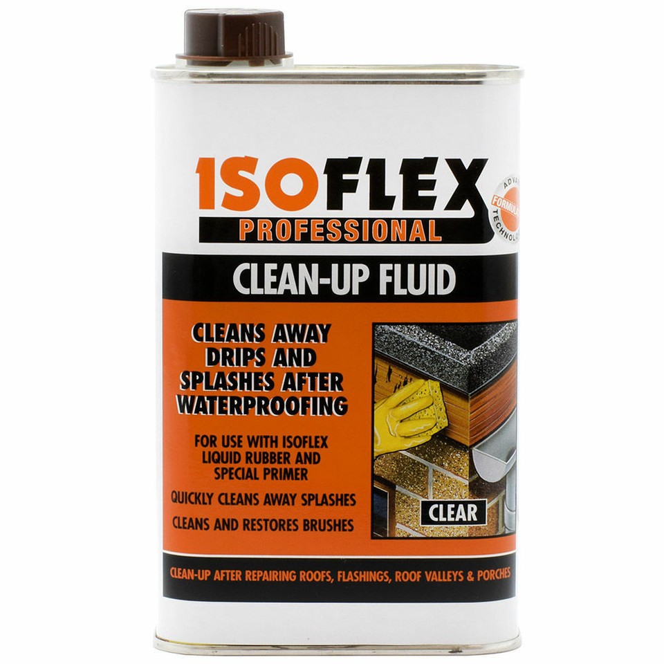 Isoflex High Performance Liquid Rubber Waterproof Roof Seal Black ...