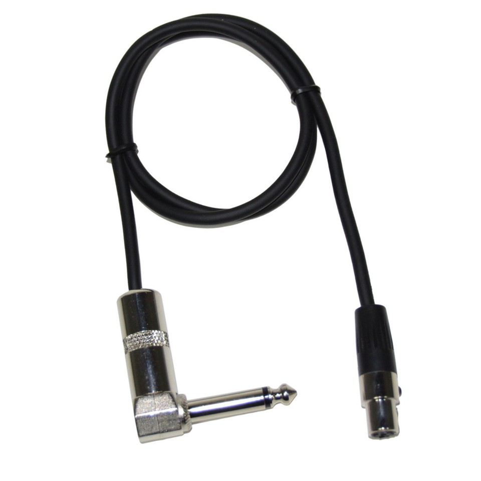 4-Pin TA4F to 1/4" Instrument Cable for Shure Axient / Digital Wireless ...