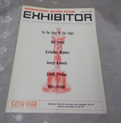 INTERNATIONAL MOTION PICTURE EXHIBITOR Magazine ~ APRIL 17, 1968 | eBay