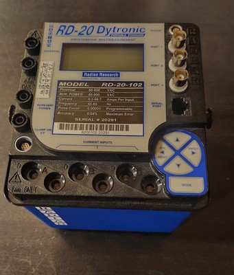 Radian RD-20-102 Dytronic Portable Watthour Standard | eBay