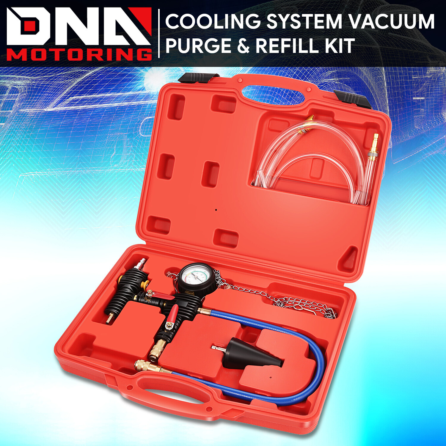 Cooling System Vacuum Fill Tool for Pickup SUV Truck Radiator Refiller ...