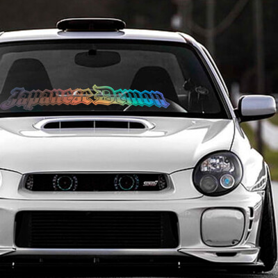 Japanese Demon Windshield Decal Car Sticker Banner JDM Vinyl Graphic ...
