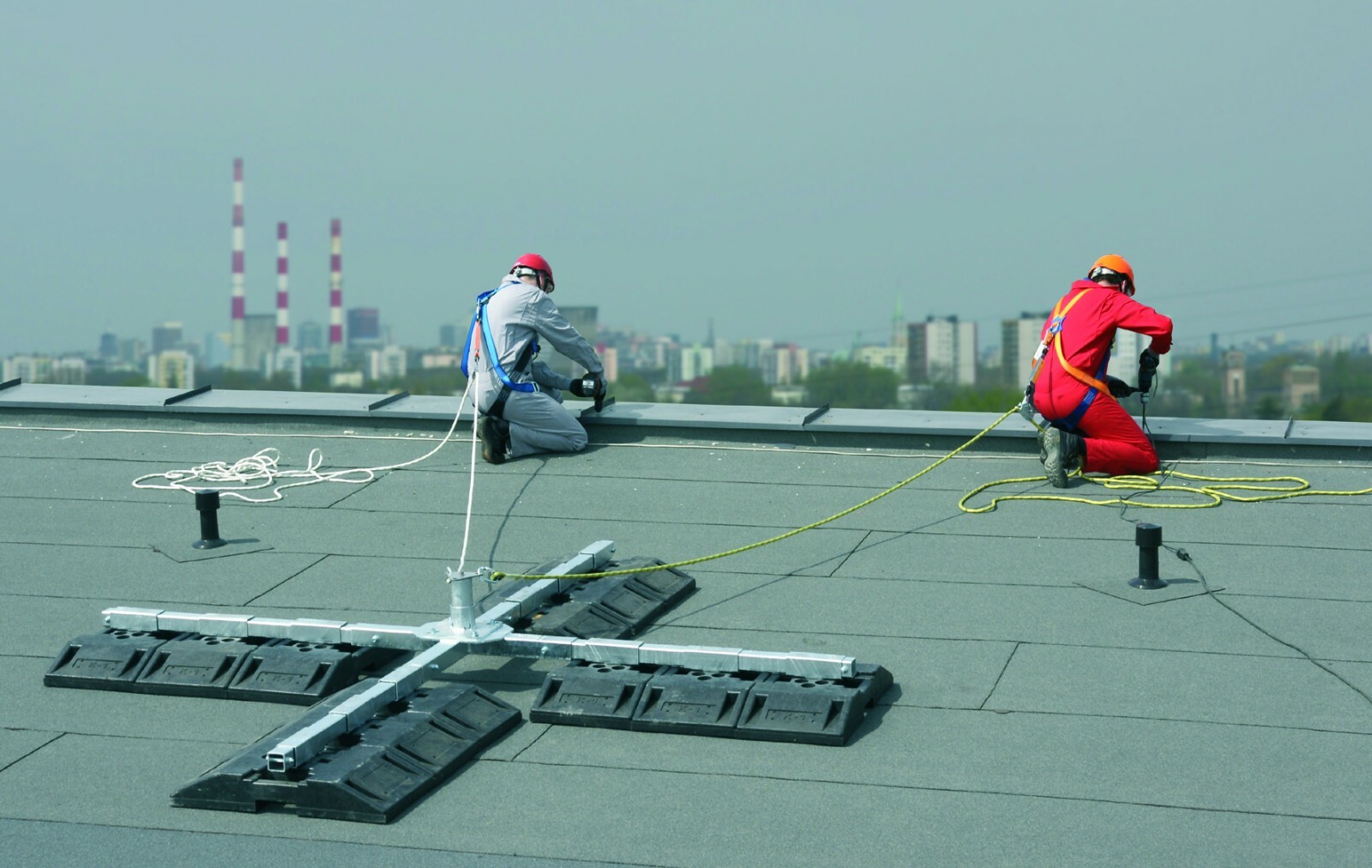 G-Force 2 Person Portable Roof Man Safety Deadweight Anchor Point | eBay