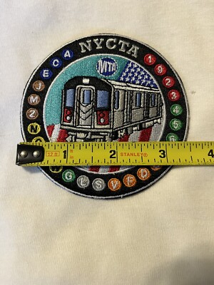 NYCT Subway Lines Patch. | eBay