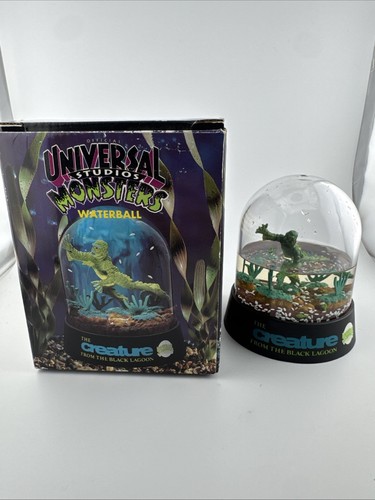 Creature Black Lagoon Waterball Snow Globe Vintage 1991 Universal ...