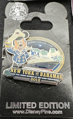 Disney Cruise Line New York to Bahamas 2012 Captain Mickey Mouse ...
