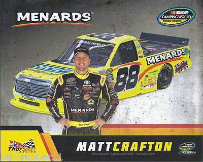 2017 MATT CRAFTON "IDEAL DOORS MENARDS THORSPORT" #88 NASCAR TRUCK ...