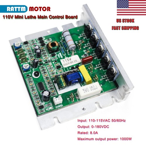 【US】Main Control Board For CJ-0618/WM-210V CNC mini Lathe Motor Speed ...