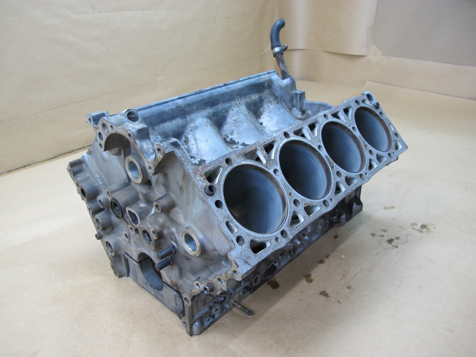 🥇86-91 MERCEDES W126 560SEC 5.5L V8 ENGINE MOTOR BLOCK 1170112401 OEM ...