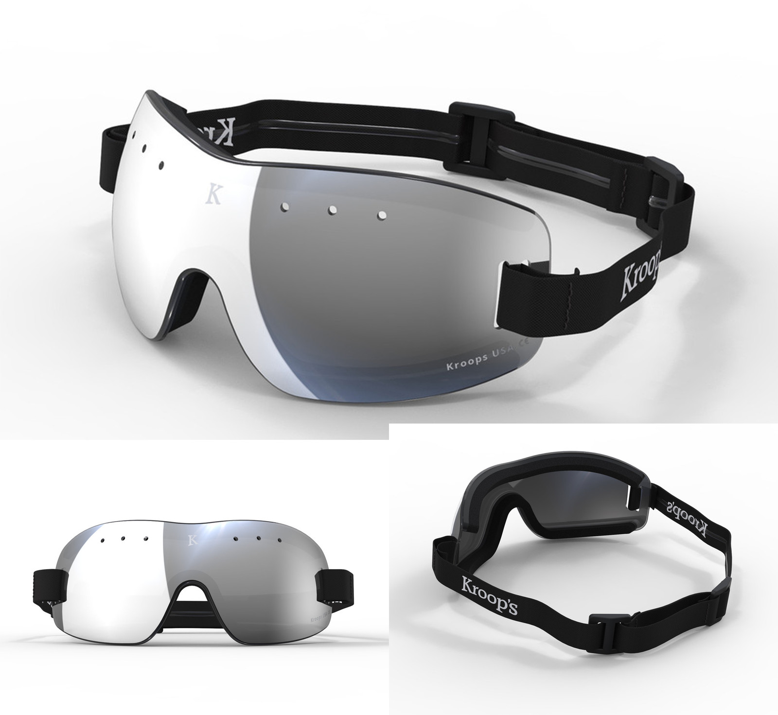 NEW- KROOPS 13-FIVE Horse Riding Racing Jockey Goggles | 100% UV400 ...