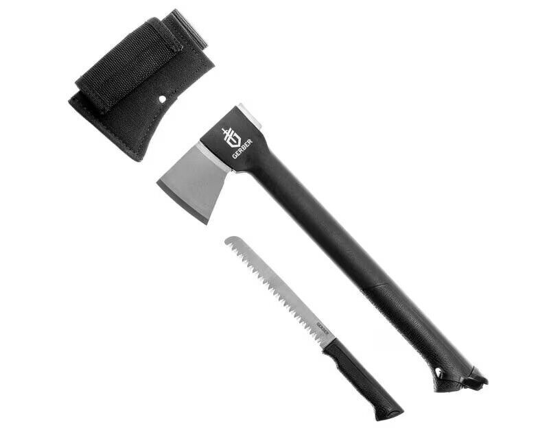 Authorized New Gerber Hunting camping survival Gator Combo Axe II with ...