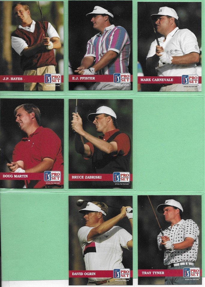 1992 Pro Set Golf - Pick Your Cards & Fill Your Sets Cards (117-233) | eBay