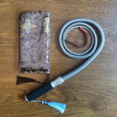 Handmade 304 Stainless Steel Steel Whip Horse Bull Whip Cowboy ...