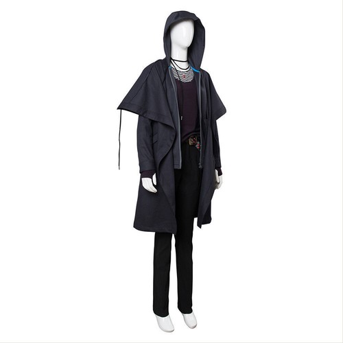 Teen Titans Rachel Roth Raven Cosplay Costume Outfit Hooded Jacket ...