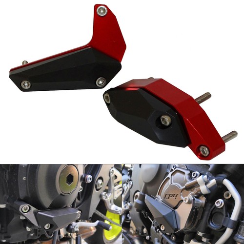 Red Engine Guard Crash Pad Slider Protector For YAMAHA YZF R1 R1M R1S ...