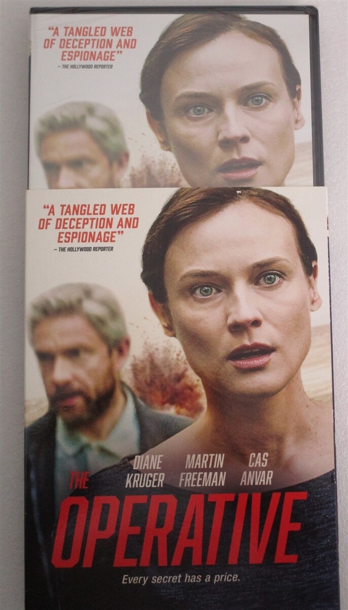 DVD The Operative Martin Freeman Diane Kruger + Slipcover Widescreen ...