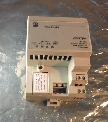 Allen Bradley 1794-ASB /E, Remote I/O Adapter ( RIO ), Rev A01, F/W: H ...