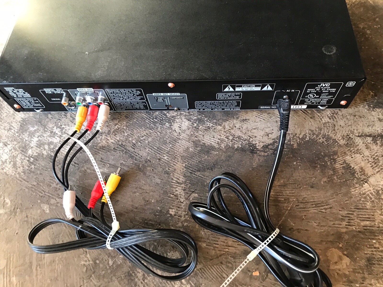 JVC XV-S300BK DVD Player for sale online | eBay