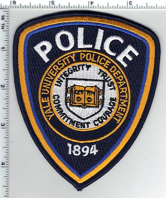 Yale University Police (Connecticut) 3rd Issue Shoulder Patch | eBay