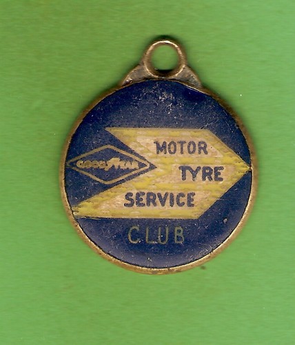 #D295. TAMWORTH GOODYEAR TYRE CLUB MEMBER BADGE #1013 | eBay