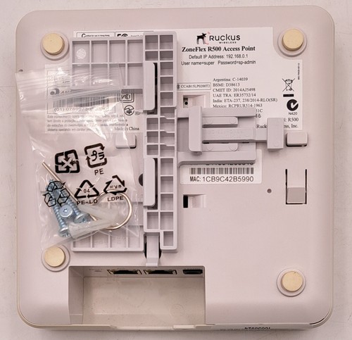 Ruckus R500 Wifi Access Point 7899730500361| eBay