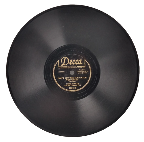 78RPM Decca 18818 Louis Jordan - Beware / Don't Let The Sun Catch You Cryin', VG | eBay