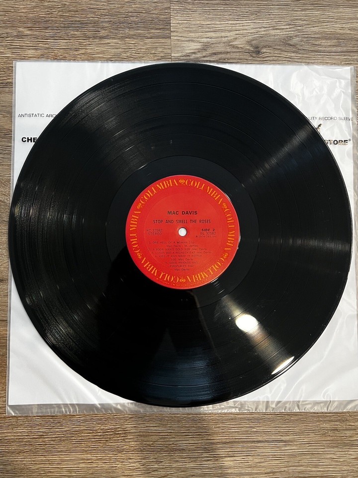 Mac Davis -Stop and Smell the Roses - 1974 - Vinyl Record LP - 33 RPM ...
