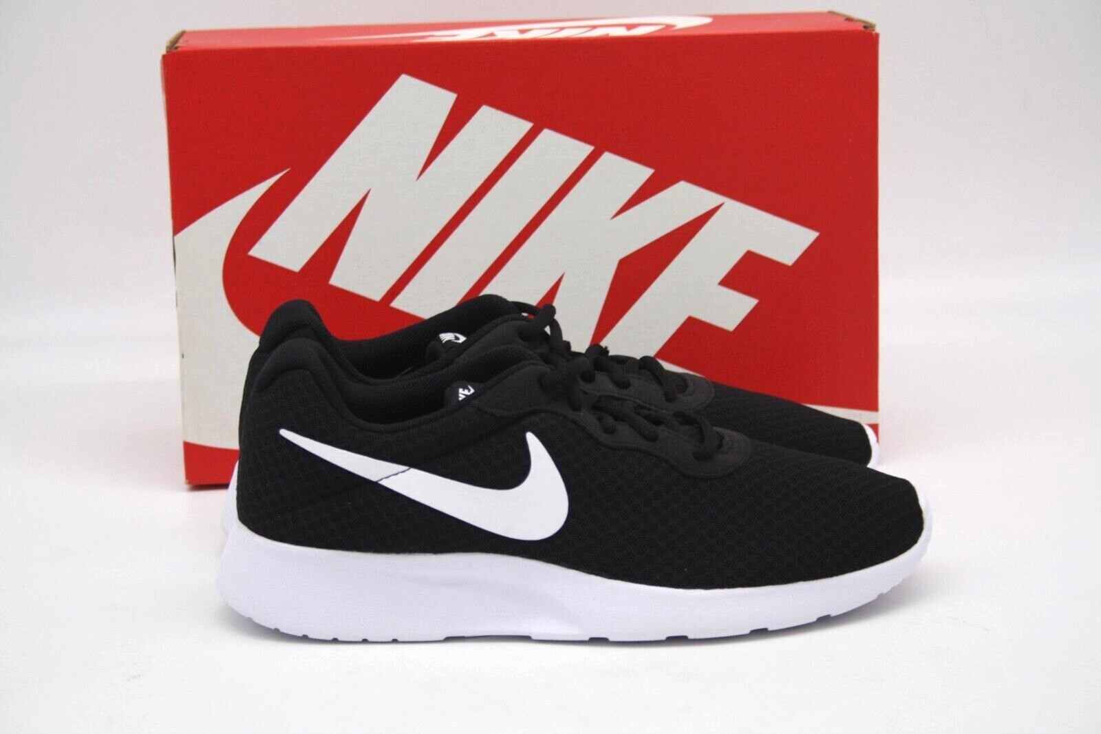 NIKE TANJUN BLACK/WHITE 812654-011 ALL DAY COMFORT SHOE MEN'S CASUAL | eBay