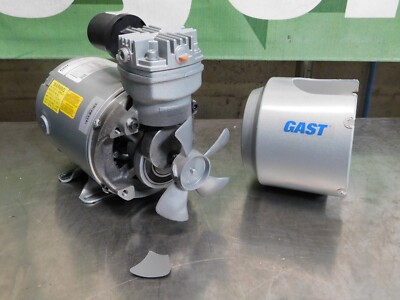 Gast Piston Vacuum Pump 1/6 hp 1.8 CFM 1VAF-10-M100X PARTS/REPAIR | eBay