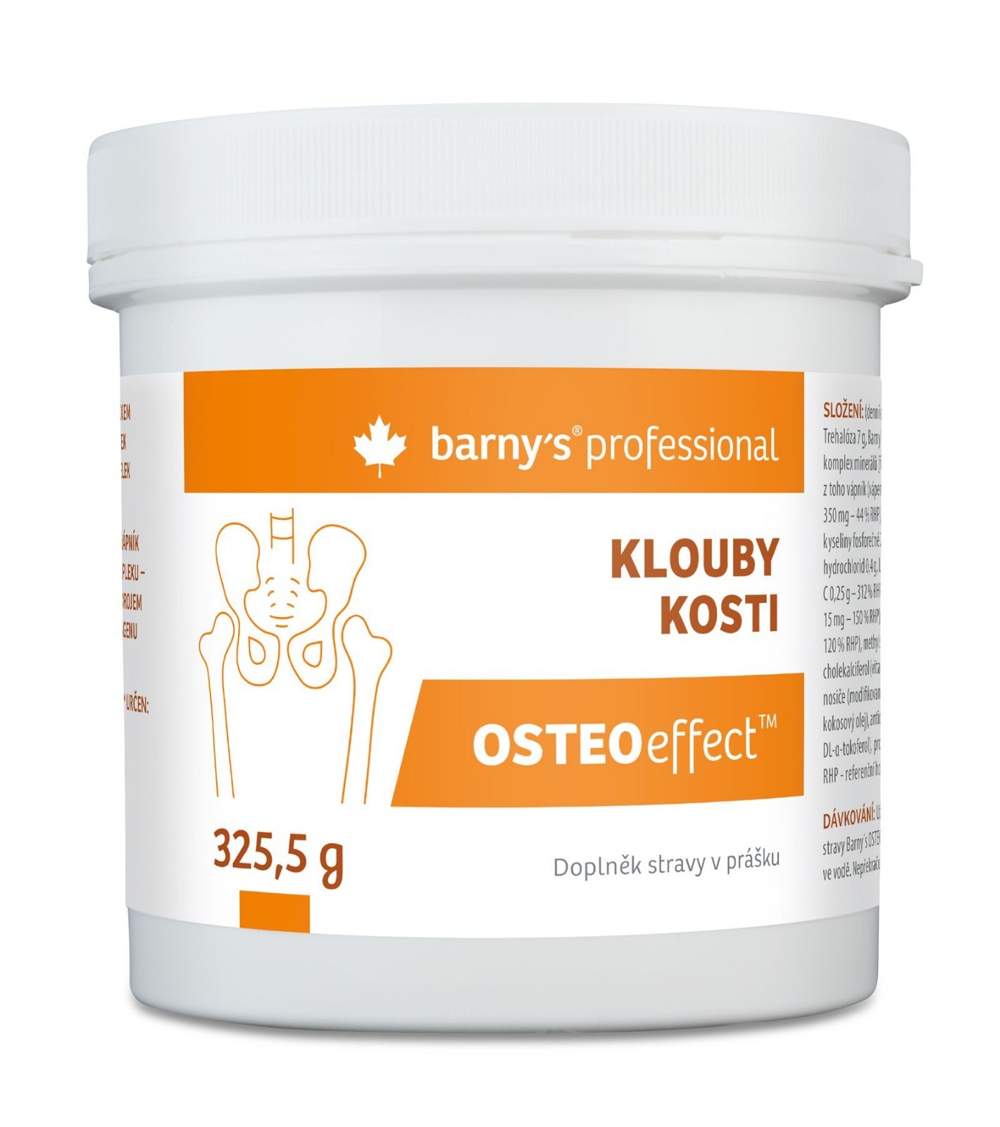 Barny's Canada Osteo Effect 325g powder joints bones Food supplement ...