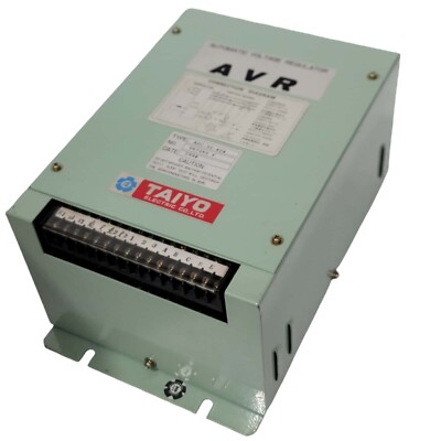 TAIYO AUTOMATIC VOLTAGE REGULATOR AVR TYPE : ASC-32-4Z4 Ser.No. 067265 ...