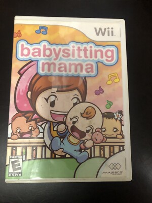 BABYSITTING MAMA ORIGINAL WII NINTENDO WII GAME DISC AND CASE NES HQ | eBay