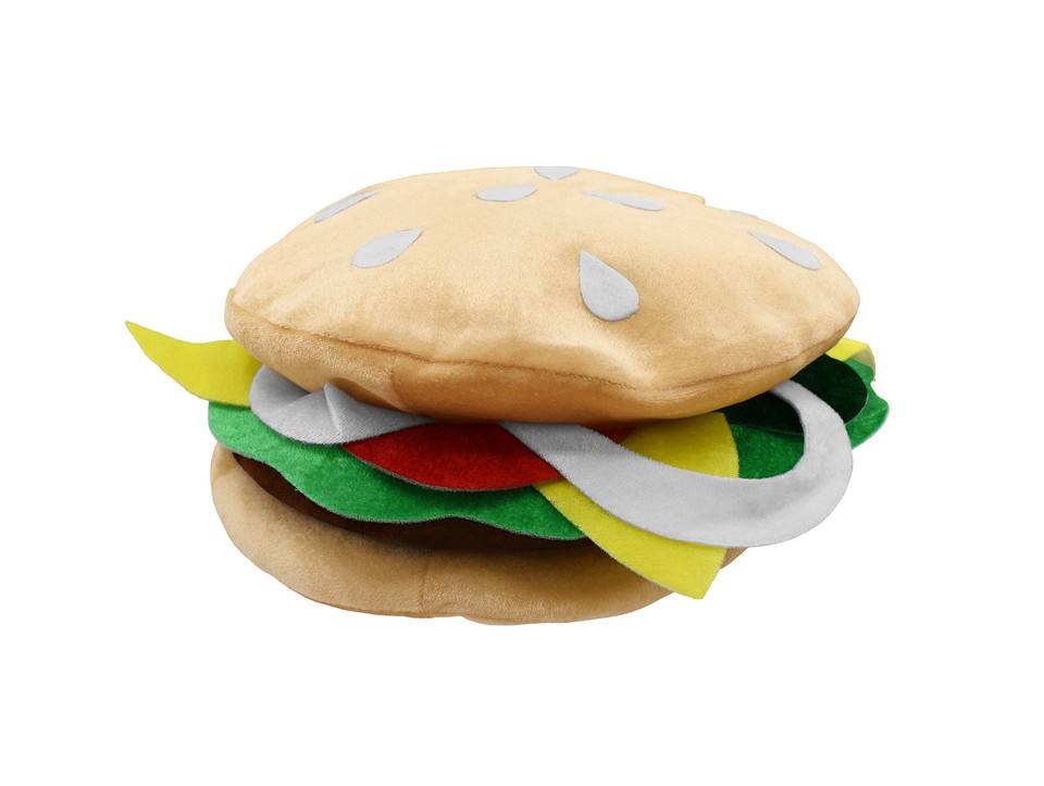 4pc Oversized Food Vendor Hats Burger Hotdog Fries Pizza Costume ...