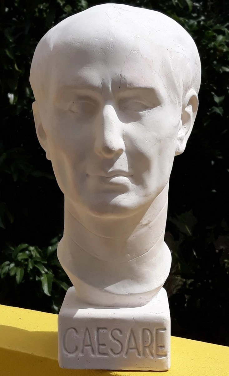 Julius Caesar Statue Head