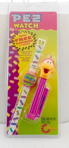 Pez Watch with Dispenser - Quartz Movement - New Old Stock - Candy ...