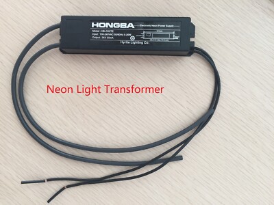 ** 3kV 3000 volts 30mA 5-25W New Neon Sign Transformer Electronic Power ...