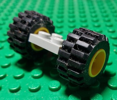 Lego Lot Of 2 Wheels and Axel USA seller NO RESERVE I combine Shipping ...