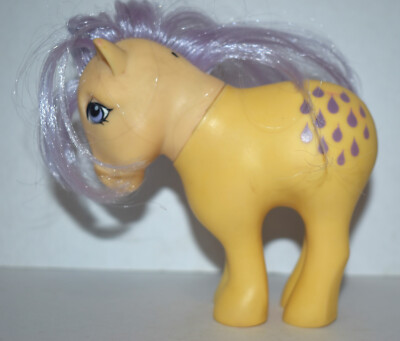 Vintage 1982 Hasbro My Little Pony MLP G1 Lemon Drop Raindrop | eBay