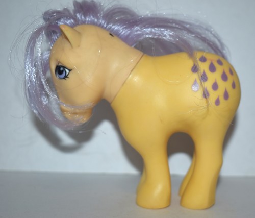 Vintage 1982 Hasbro My Little Pony MLP G1 Lemon Drop Raindrop | eBay