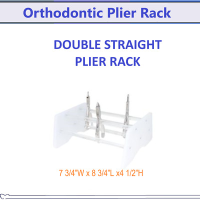 Dental Ortho Plier Rack DOUBLE SIDED PLIER RACK, Holds Upto 20 Pliers ...