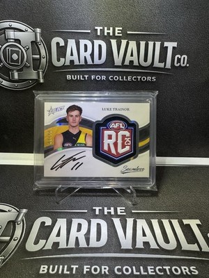 2025 AFL Select Seamless Badge Signature Luke Trainor Richmond 02/70 ...