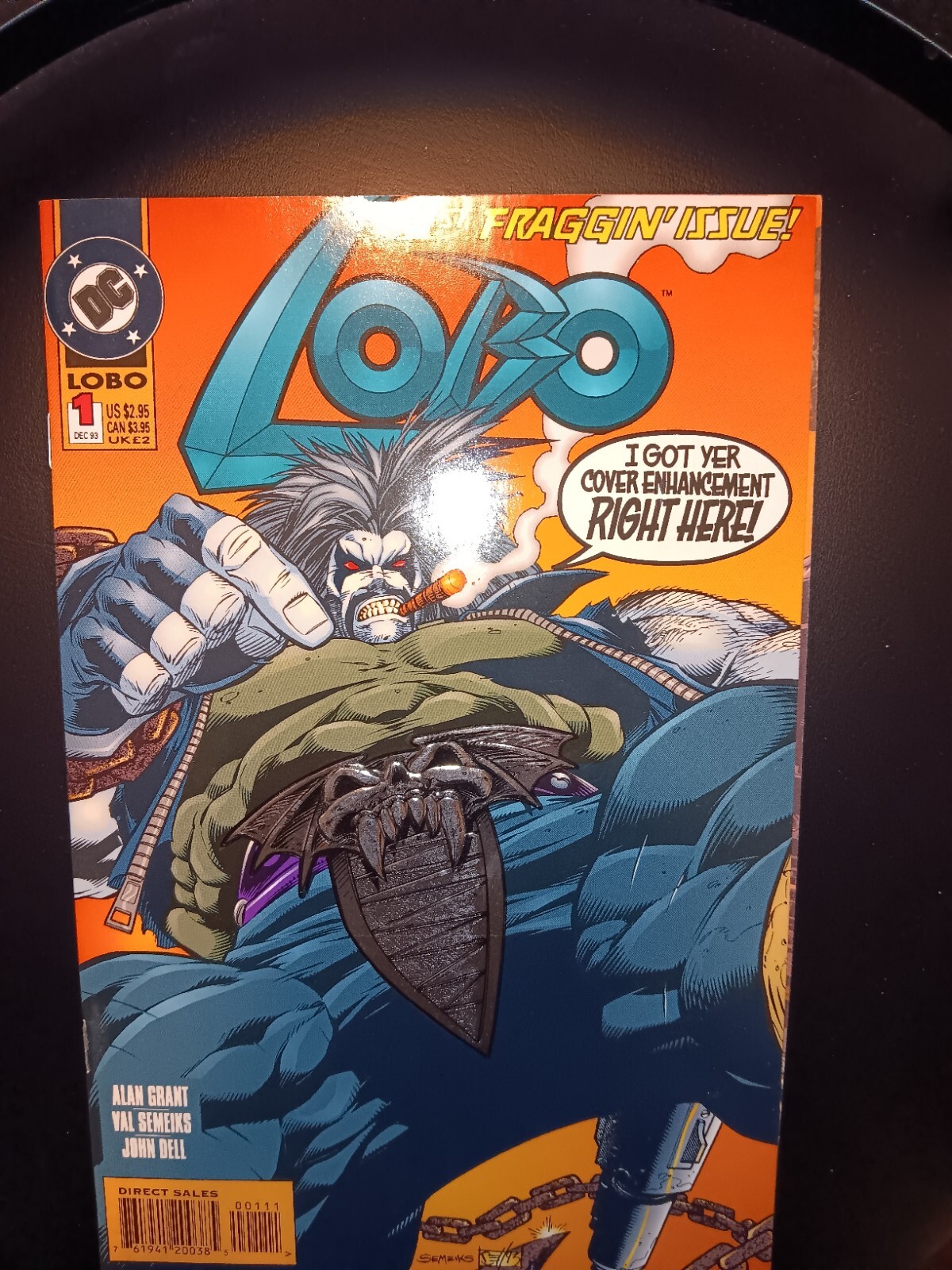 LOBO (1993) #1 First FRAGGIN ISSUE with Bonus Cards LOBO Vs. | eBay
