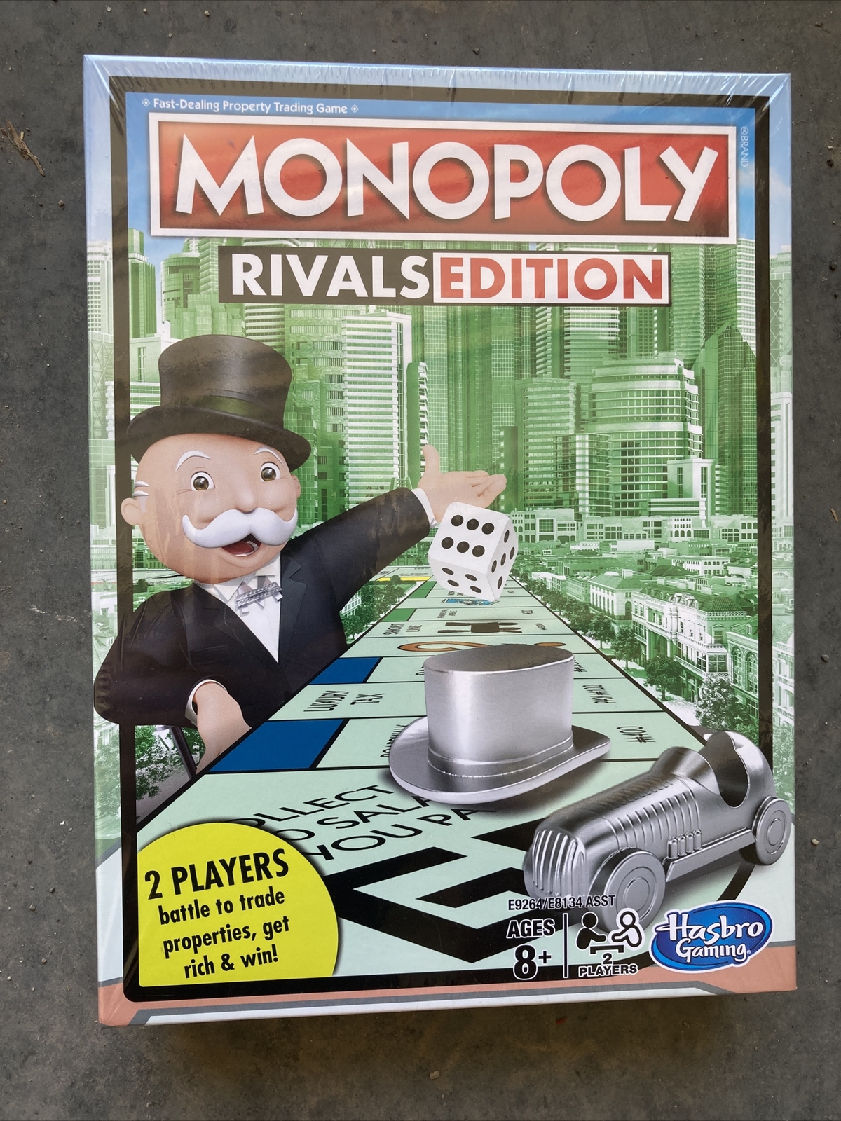 SEALED! Monopoly Rivals Edition 2 Player Game Hasbro Gaming New Factory ...