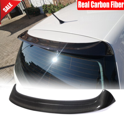 For VW Golf 5 MK5 R32/GTI 2005-2007 Real Carbon Rear Roof Window ...