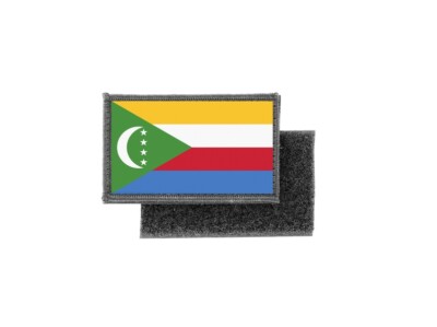 Patch Écusson Imprimé Badge Drapeau Comores Comorien | eBay