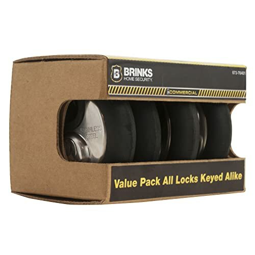 COMMERCIAL DISCUS PADLOCK Security Locks with Stainless Steel Shackle ...